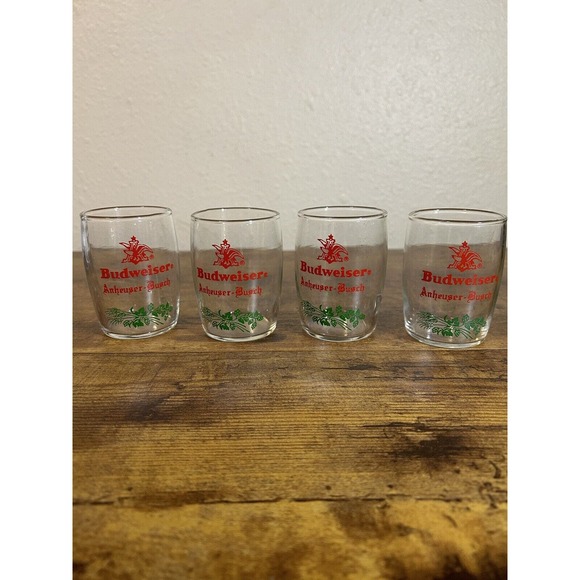 Budweiser | Dining | Vintage Budweiser Anheuserbusch Logo 4oz Taster ...
